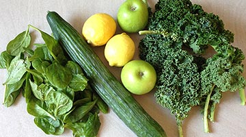 Recette de jus vert purificateur et bon pour la santé